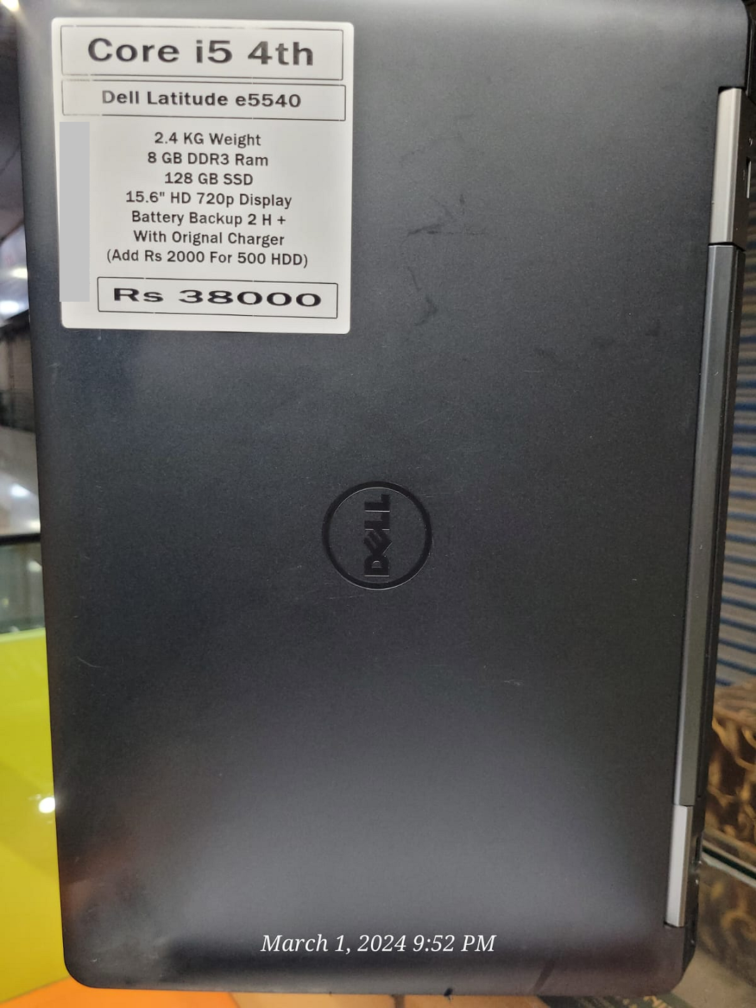 Dell latitude e5540 Laptop Core i5 4th Generation – PC Bank | Online Store
